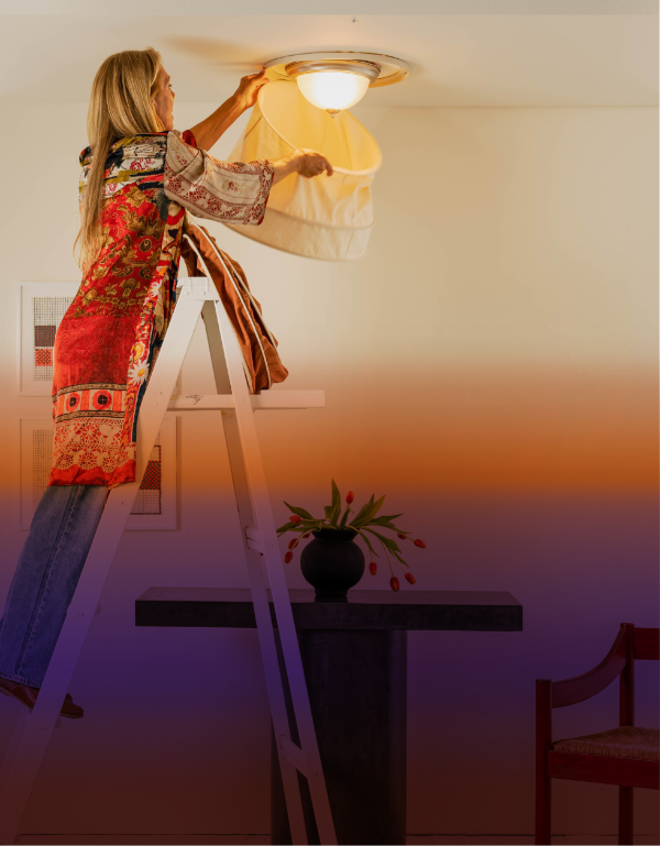 Tulip Shades | Ceiling light covers | Light bulb covers