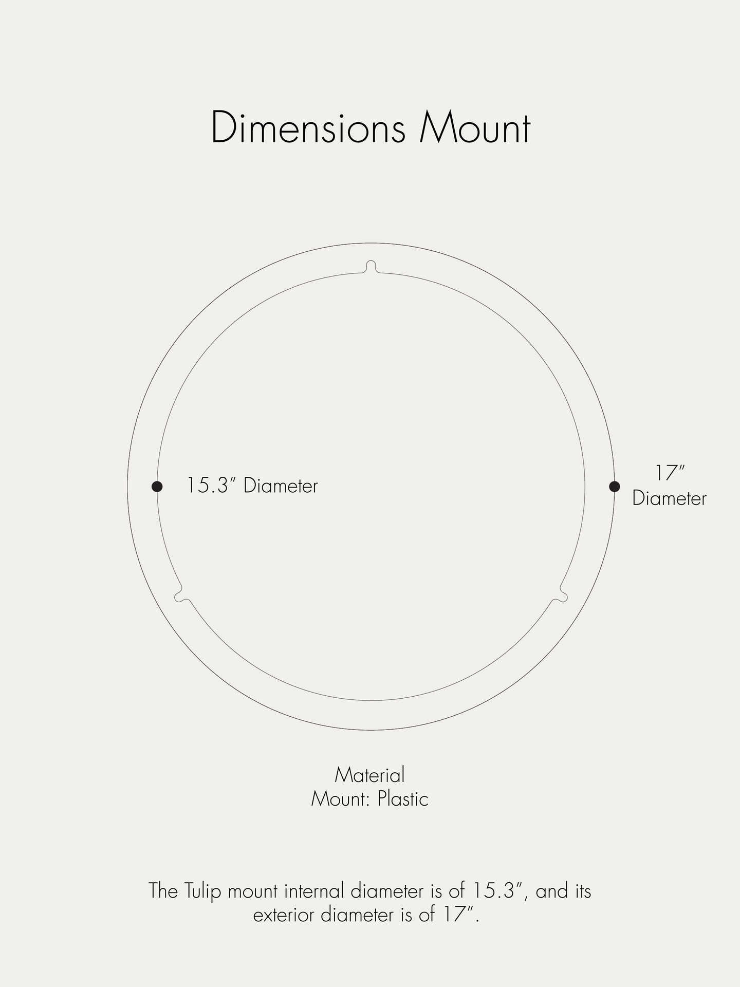 Gem light shade | Boob light cover | Ceiling light cover - Tulip Shades